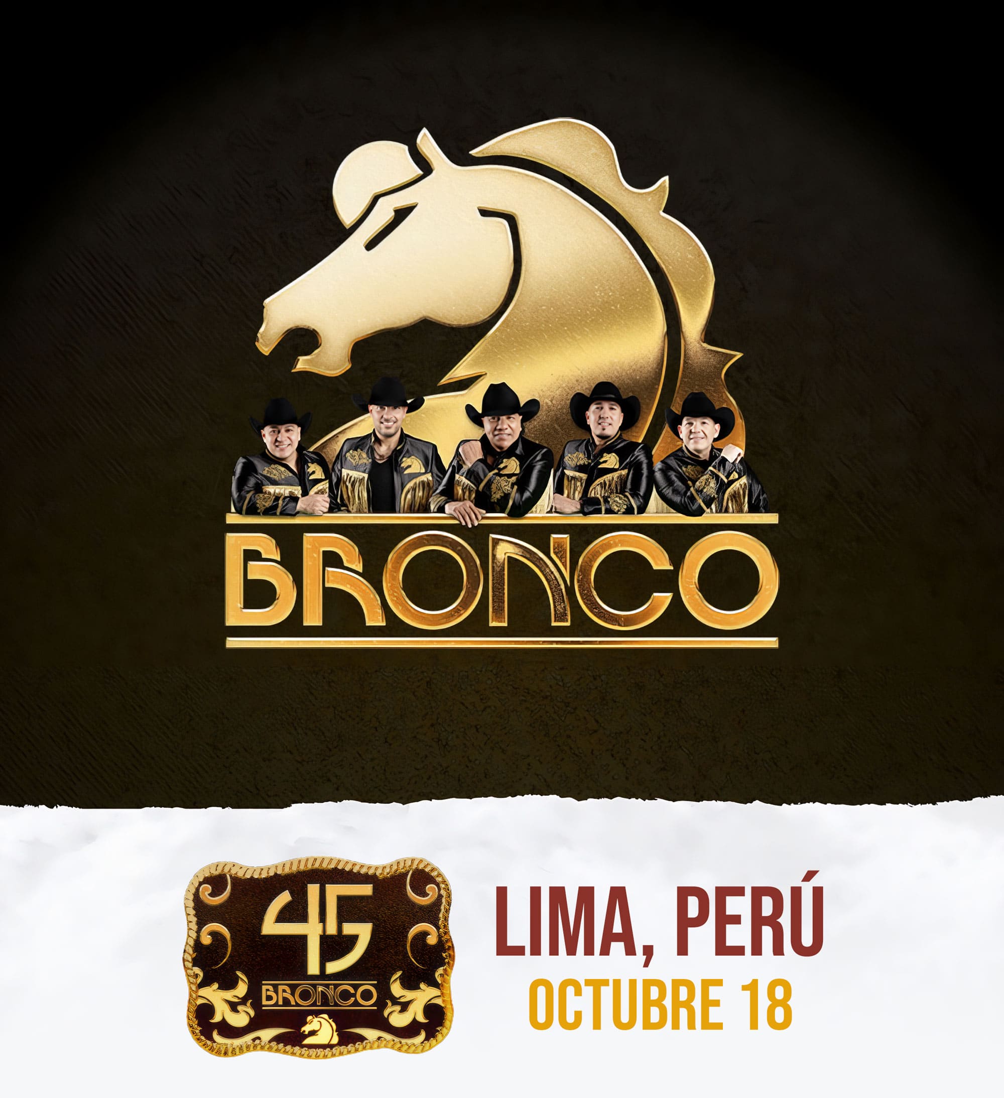 BRONCO EN LIMA | TELETICKET